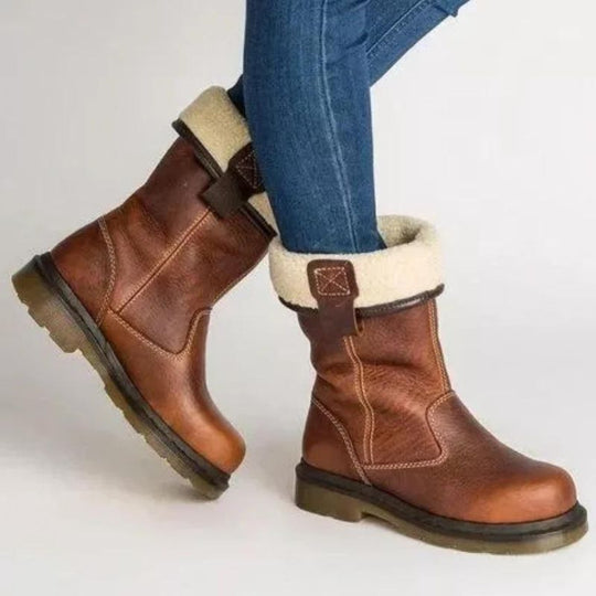THEA – COZY FUR-LINED WINTER BOOTS – Sarah & Kate Charleston