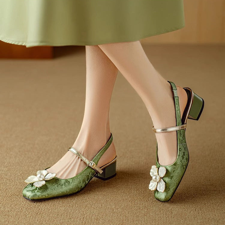 Genine Slingback Pumps – Sarah & Kate Charleston